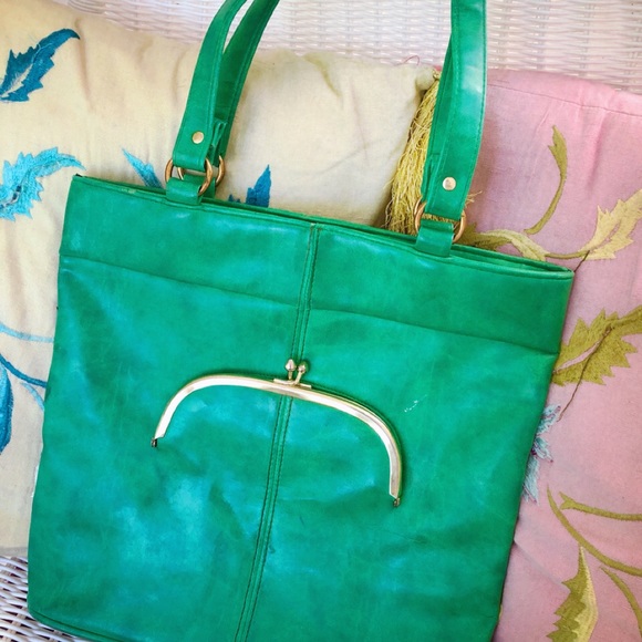 Air Step Handbags | Bags | Rare Spring Green Air Step Handbag | Poshmark